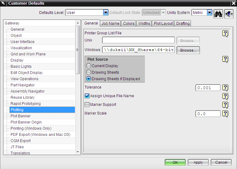 Configuring Printer Groups within NX - SDI Support Forum - System ...